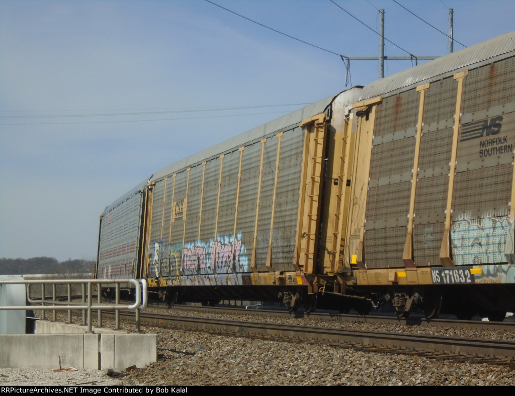 North Bound NS 8447 Double Stack Train